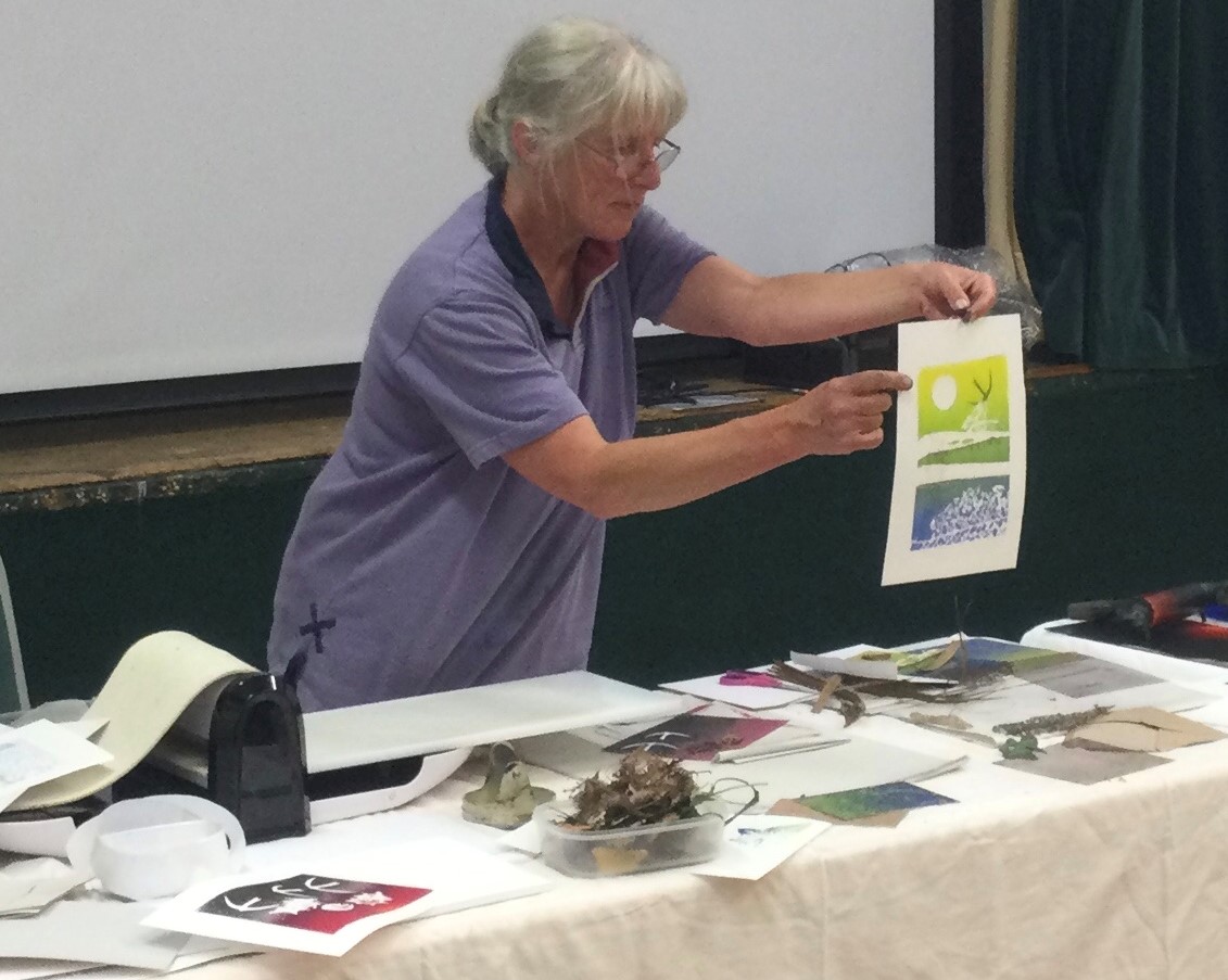 Printing Pictures Using Natural Materials – Somerton Group of Artists